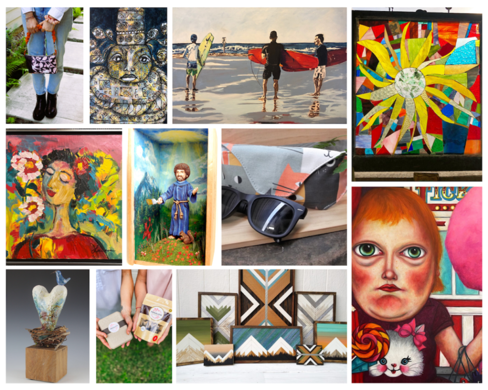 Photo Collage Artists – First Saturday Arts Market
